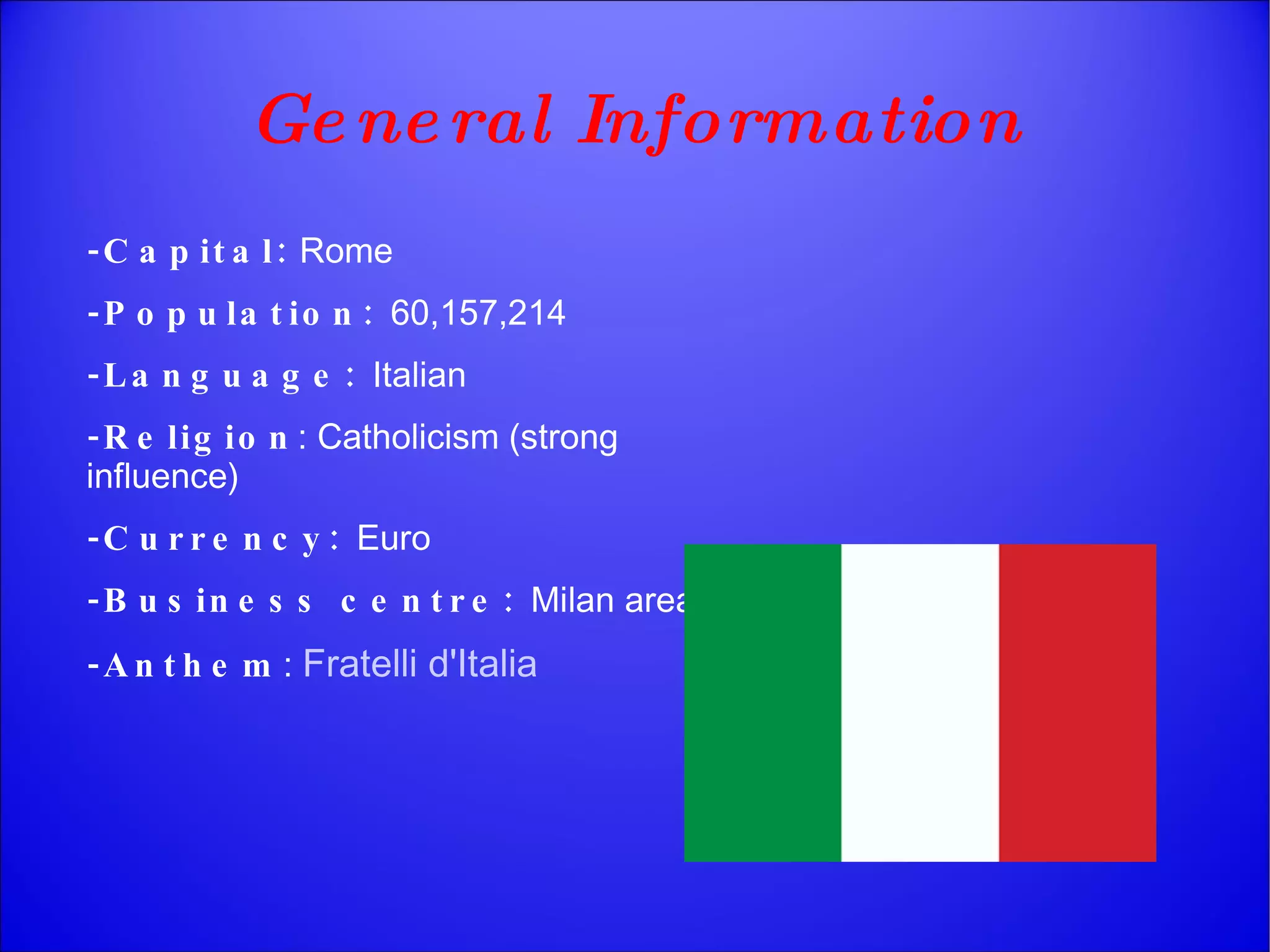 Doing business in italy | PPT