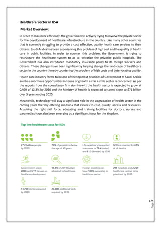 Doing business in saudi arabia 2020 healthcare | PDF