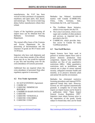 Doing Business with Barbados | PDF | Business Expos & Conferences | Events