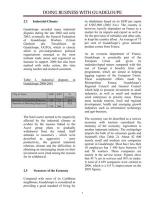 Doing Business with Guadeloupe | PDF | Business | Business and Finance