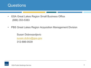 Doing Business with Public Building Service | PPTX