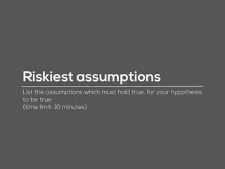 Doing customer development (and stop wasting your time) | PPT