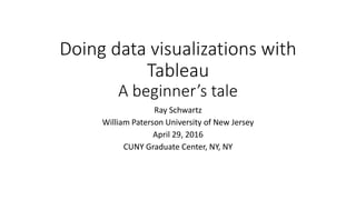 Doing data visualizations with tableau | PPT