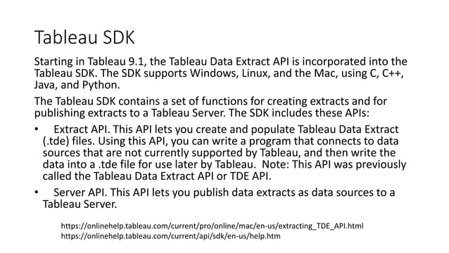 Doing data visualizations with tableau | PPT