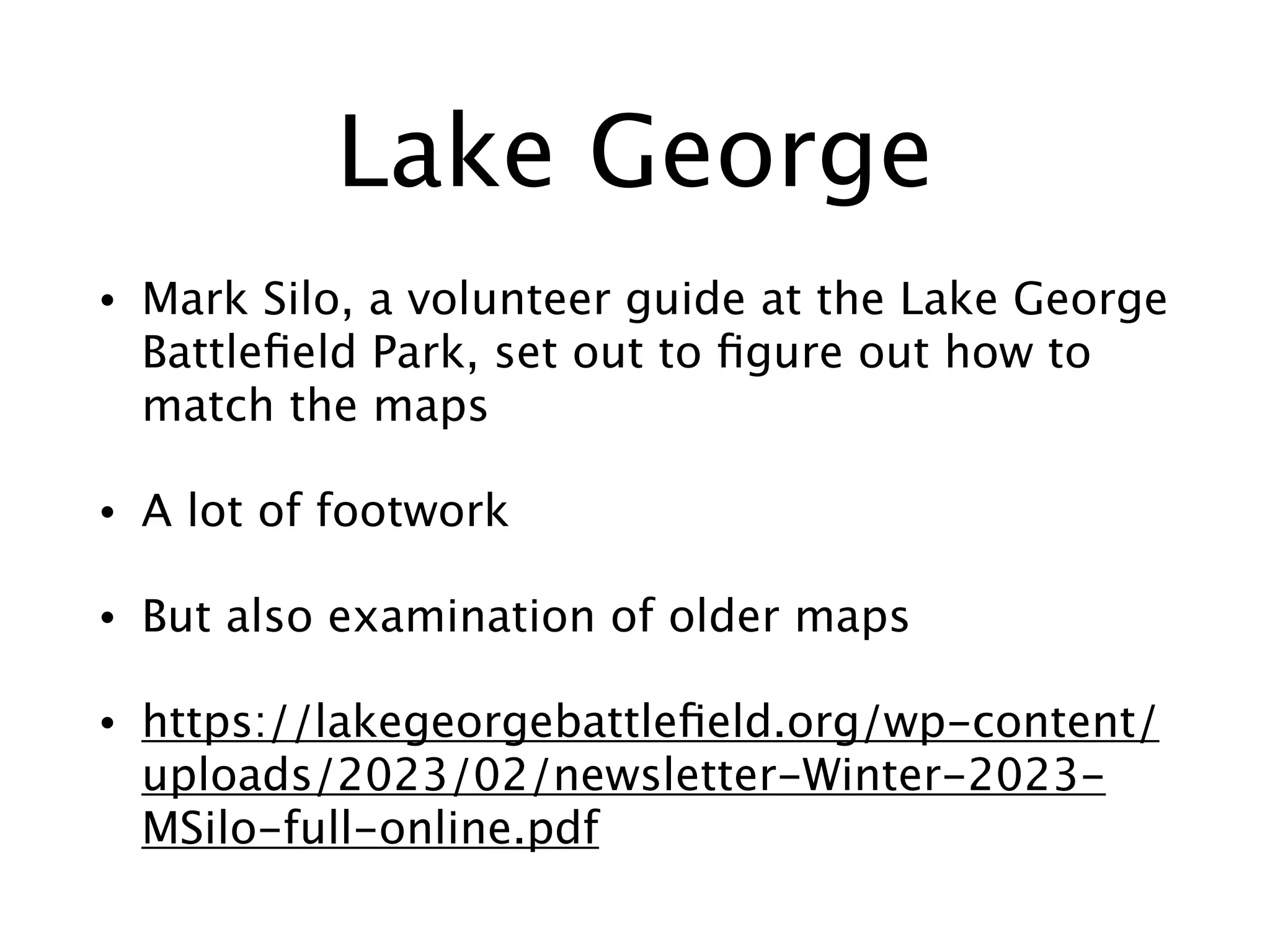 OpenHistoricalMap: Doing History | PPT