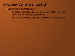 Doing interview | PPTX | Careers