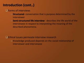 Doing interview | PPTX | Careers