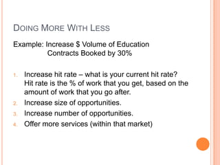Doing More With Less - Presentation | PPTX