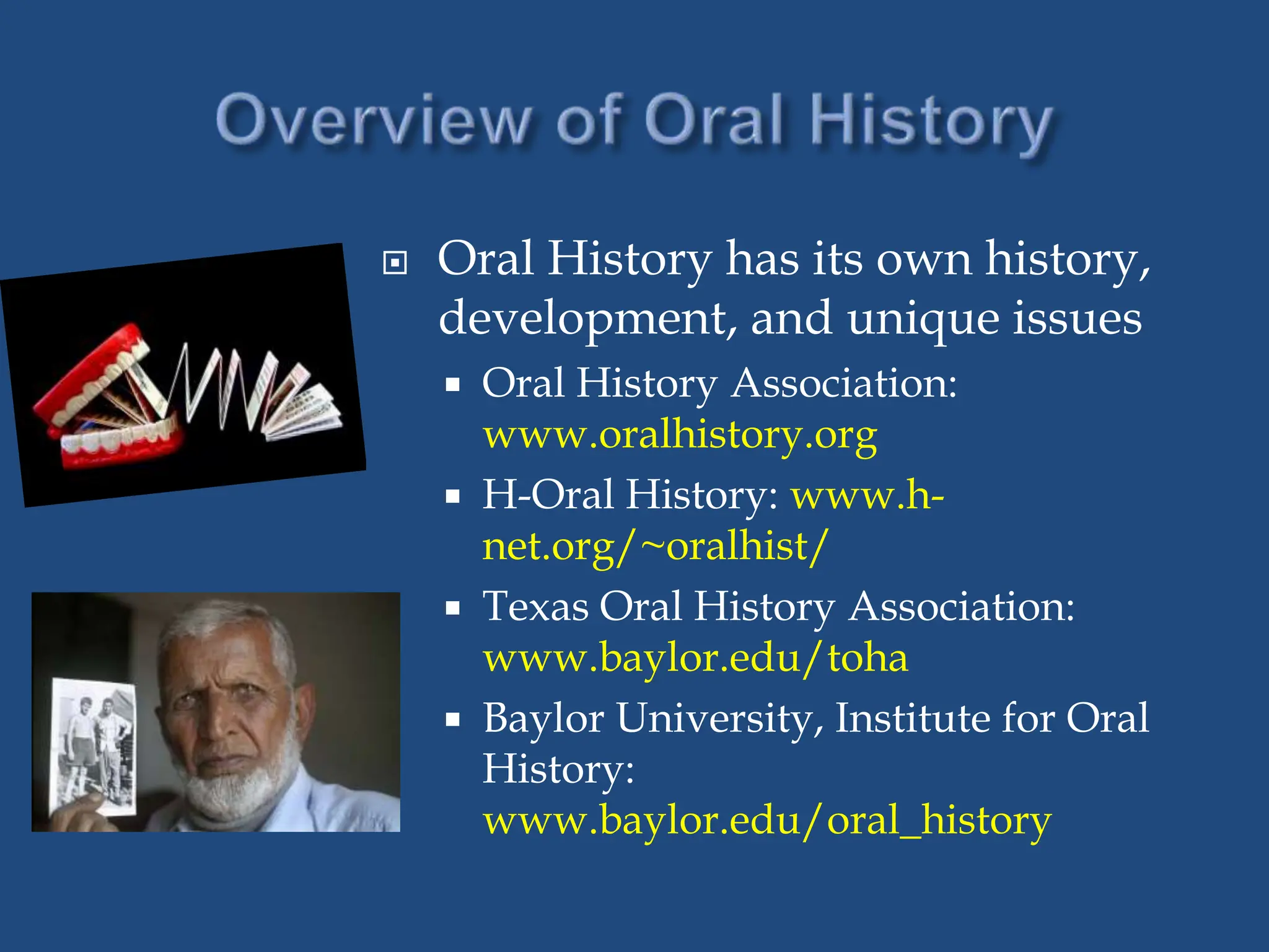 Doing_Oral_History Oral interview ppt... | PPT