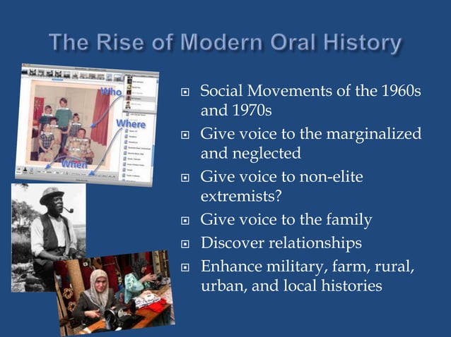 Doing_Oral_History Oral interview ppt... | PPT