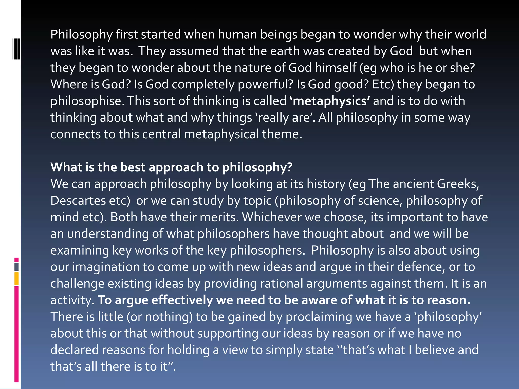 Doing philosophy | PPT