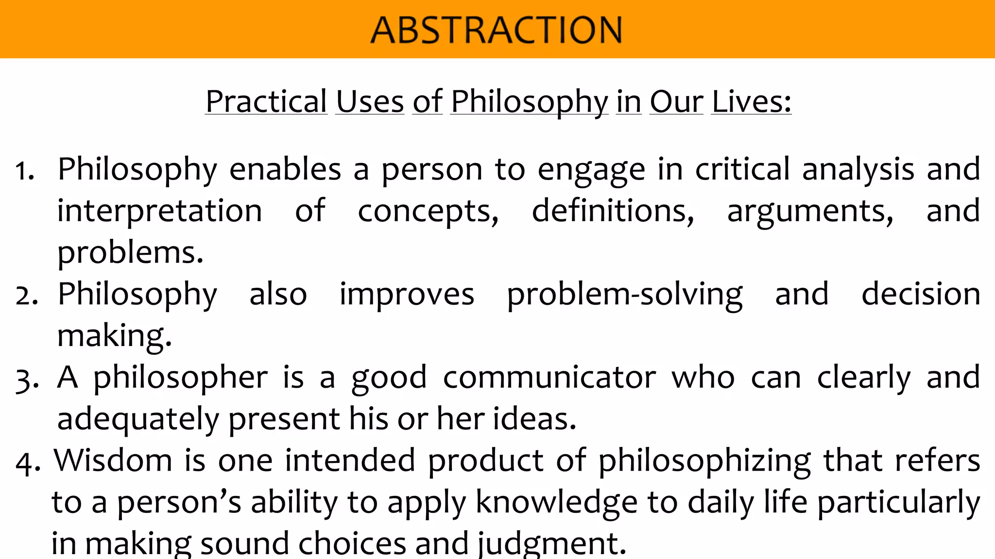 Doing philosophy | PPTX
