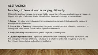 DOING PHILOSOPHY.pptxjosdncsnisnfijnfsdfn | PPTX | Religion & Spirituality