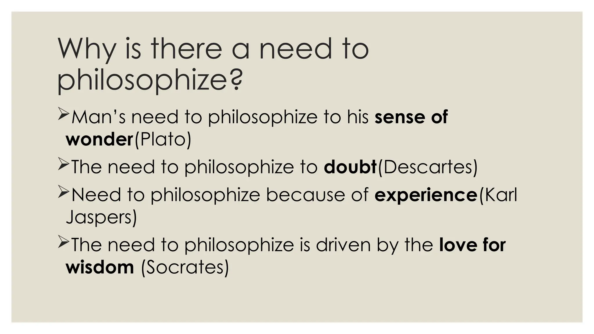 DOING PHILOSOPHY introduction to philosophy grade 12 quarter 1 | PPTX