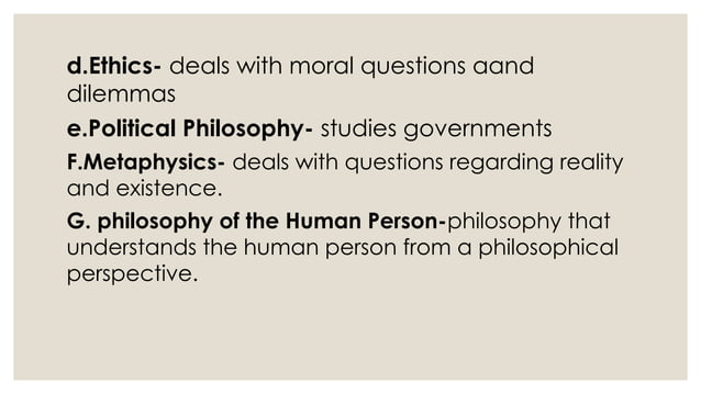 DOING PHILOSOPHY introduction to philosophy grade 12 quarter 1 | PPTX ...