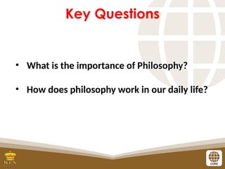 An Introduction about doing Philosophy and how the different methods of ...