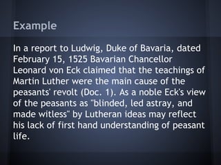 Doing the ap euro hist dbq | PDF