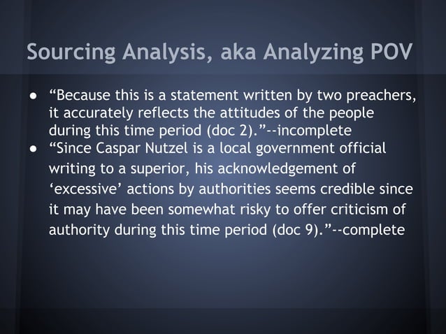 Doing the ap euro hist dbq | PDF