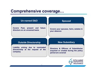 Directors and Officers Liability Insurance | PPSX