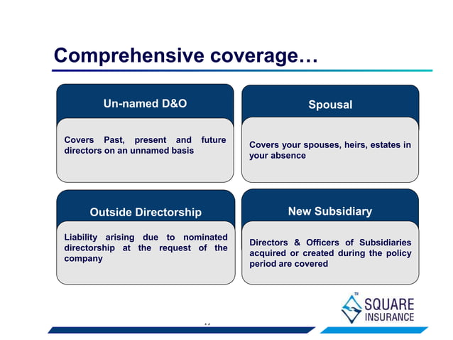 Directors and Officers Liability Insurance | PPSX | Insurance ...