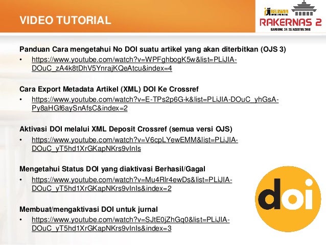DIGITAL OBJECT IDENTIFIER (DOI) DIGITAL OBJECT IDENTIFIER (DOI)