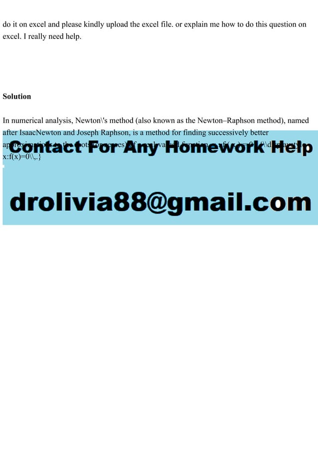 do it on excel and please kindly upload the excel file. or explain m.pdf