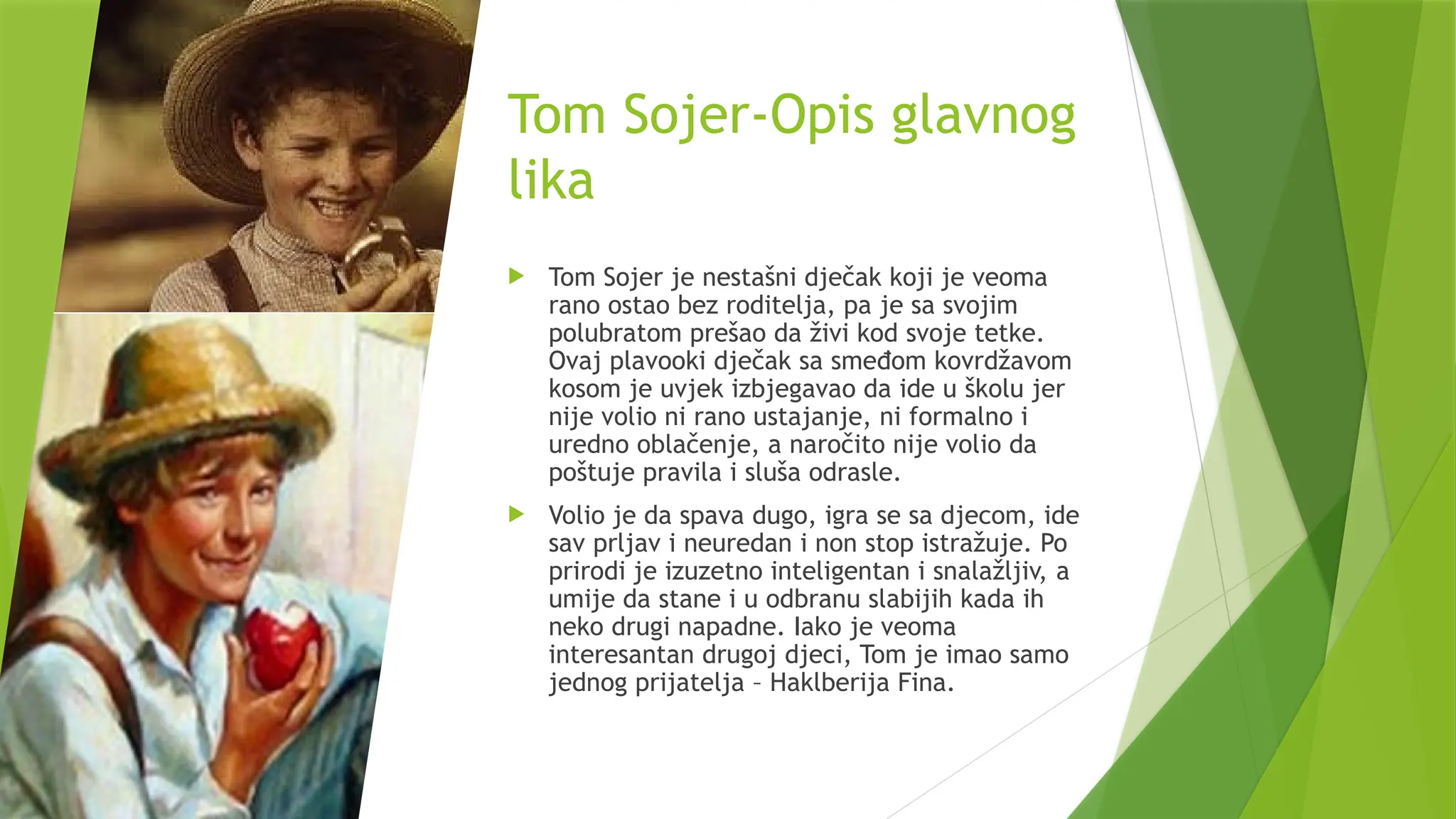 Doživljaji Toma Sojera’’ Mark Tven pptx skola | PPTX