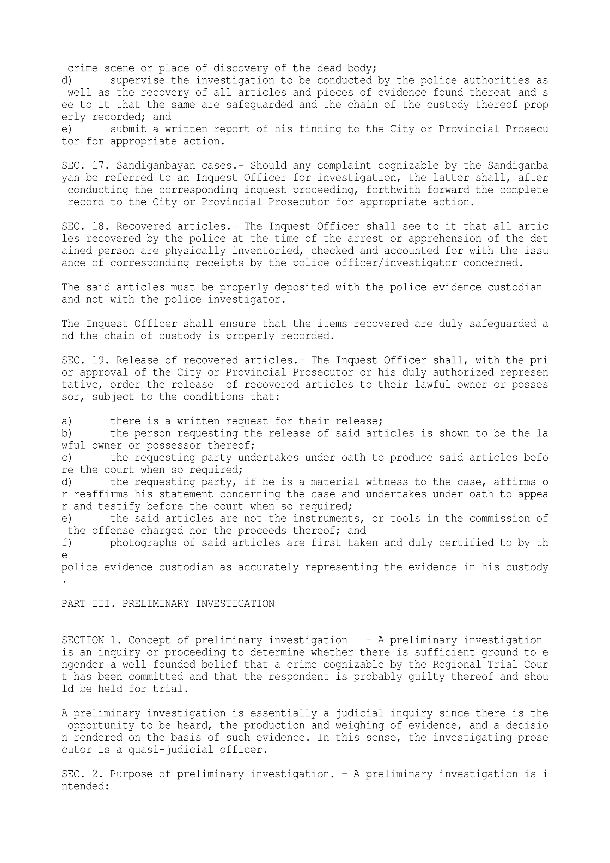 DOJ National Prosecution Service Manual | PDF