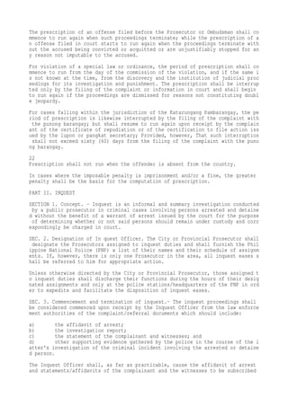 DOJ National Prosecution Service Manual | PDF