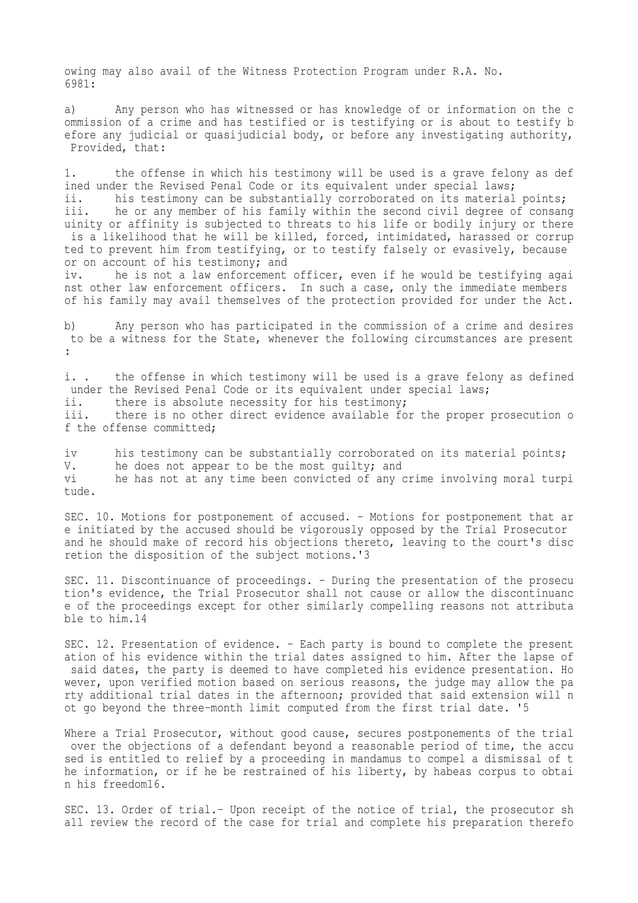 DOJ National Prosecution Service Manual | PDF | Law