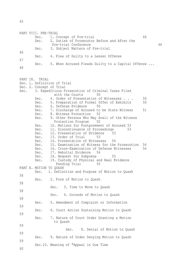 DOJ National Prosecution Service Manual | PDF | Law