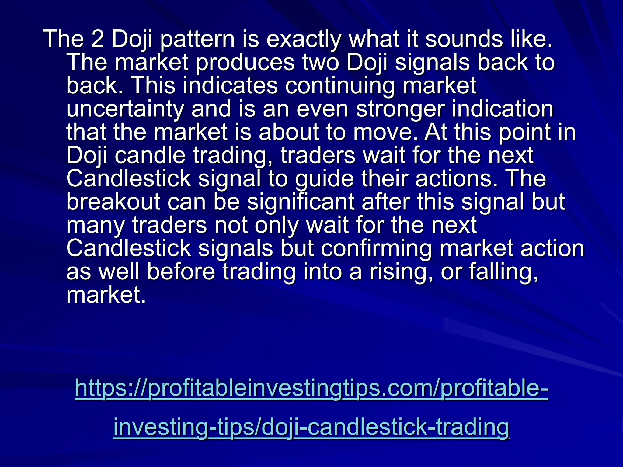 Doji Candlestick Trading | PPT