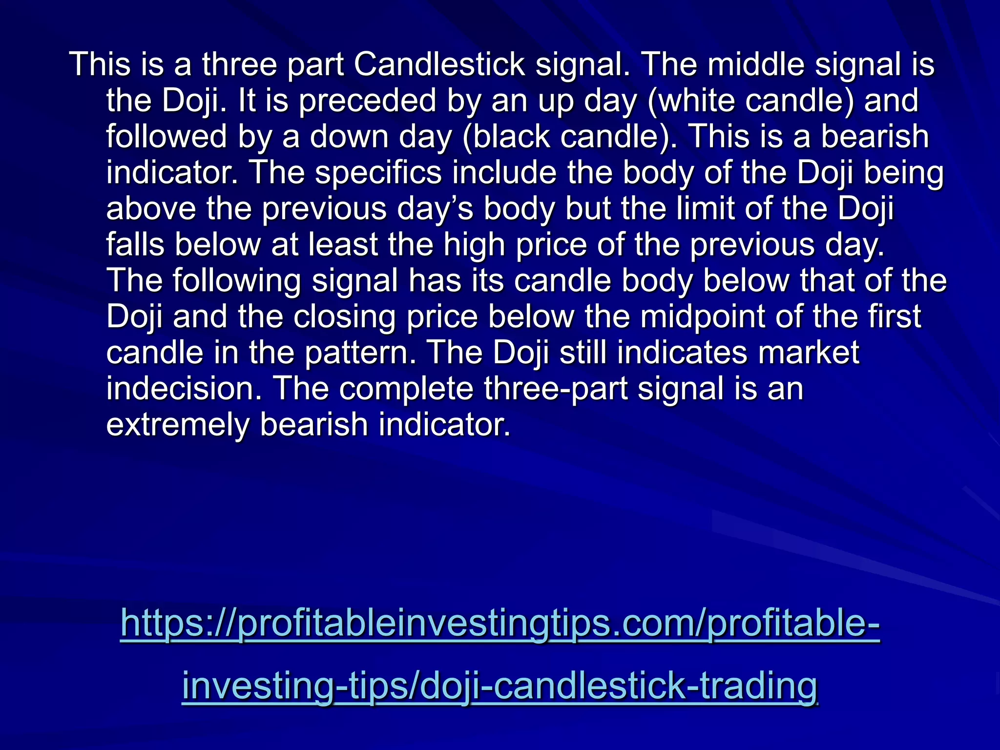 Doji Candlestick Trading | PPT