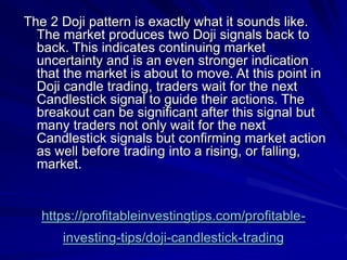 Doji Candlestick Trading | PPT