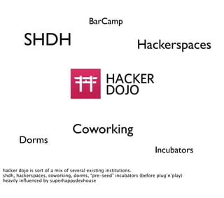 Hacker Dojo @ Google | PPT