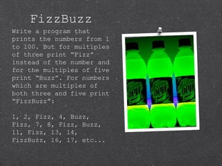 Guildford Coding Dojo1 | PPT