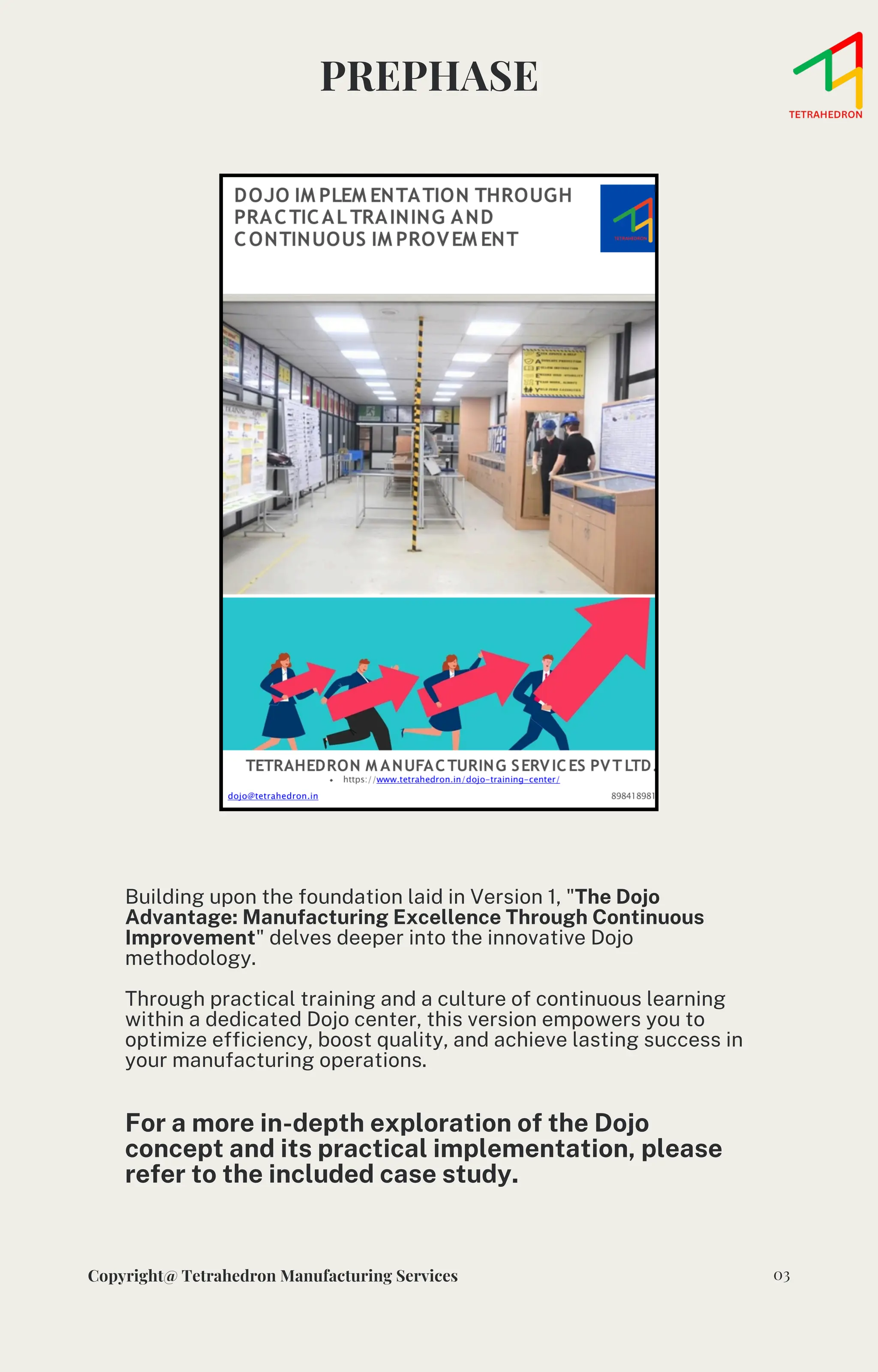 DOJO Training room | Training DOJO PPT | PDF