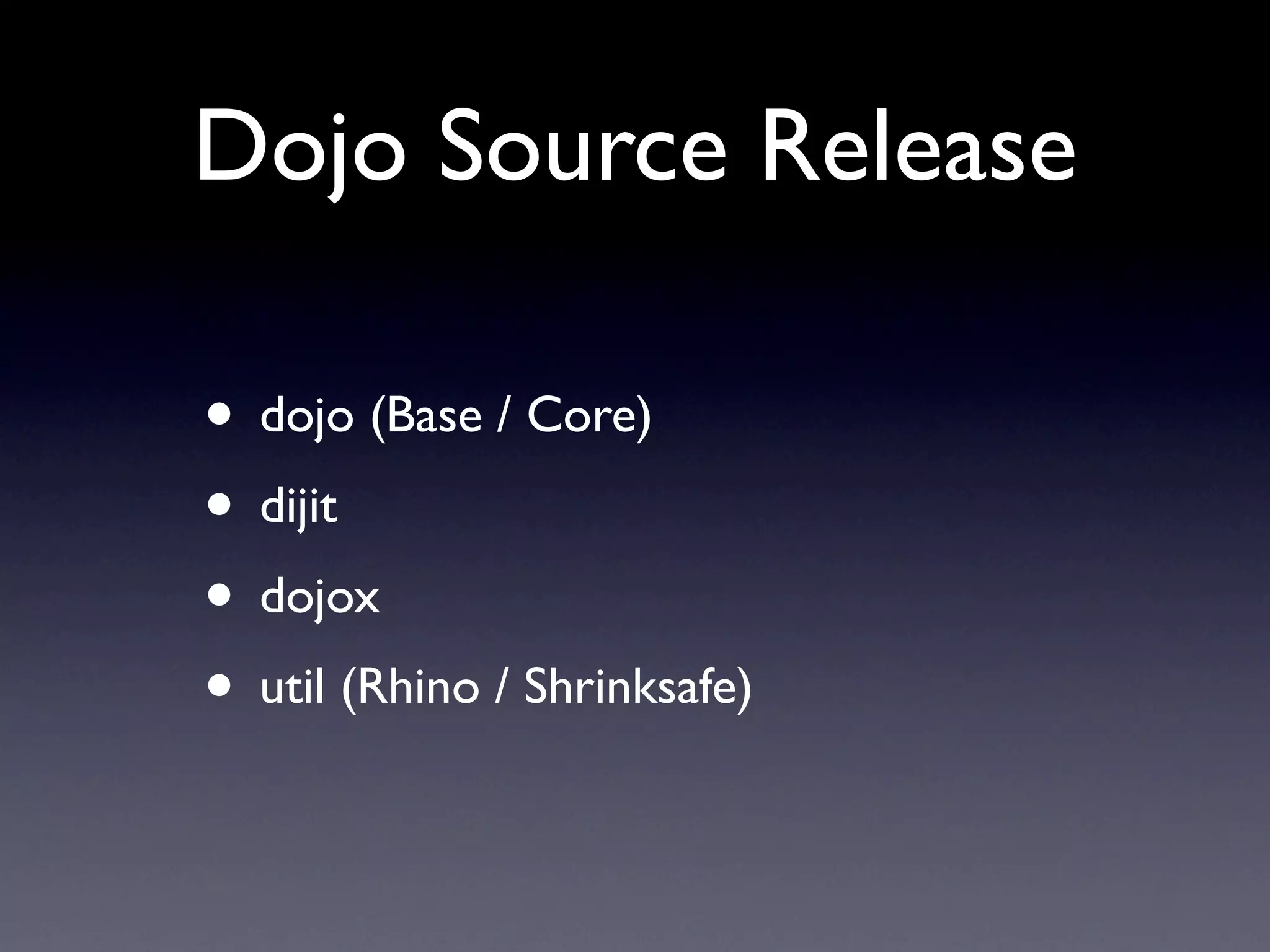 The Dojo Build System | PPT