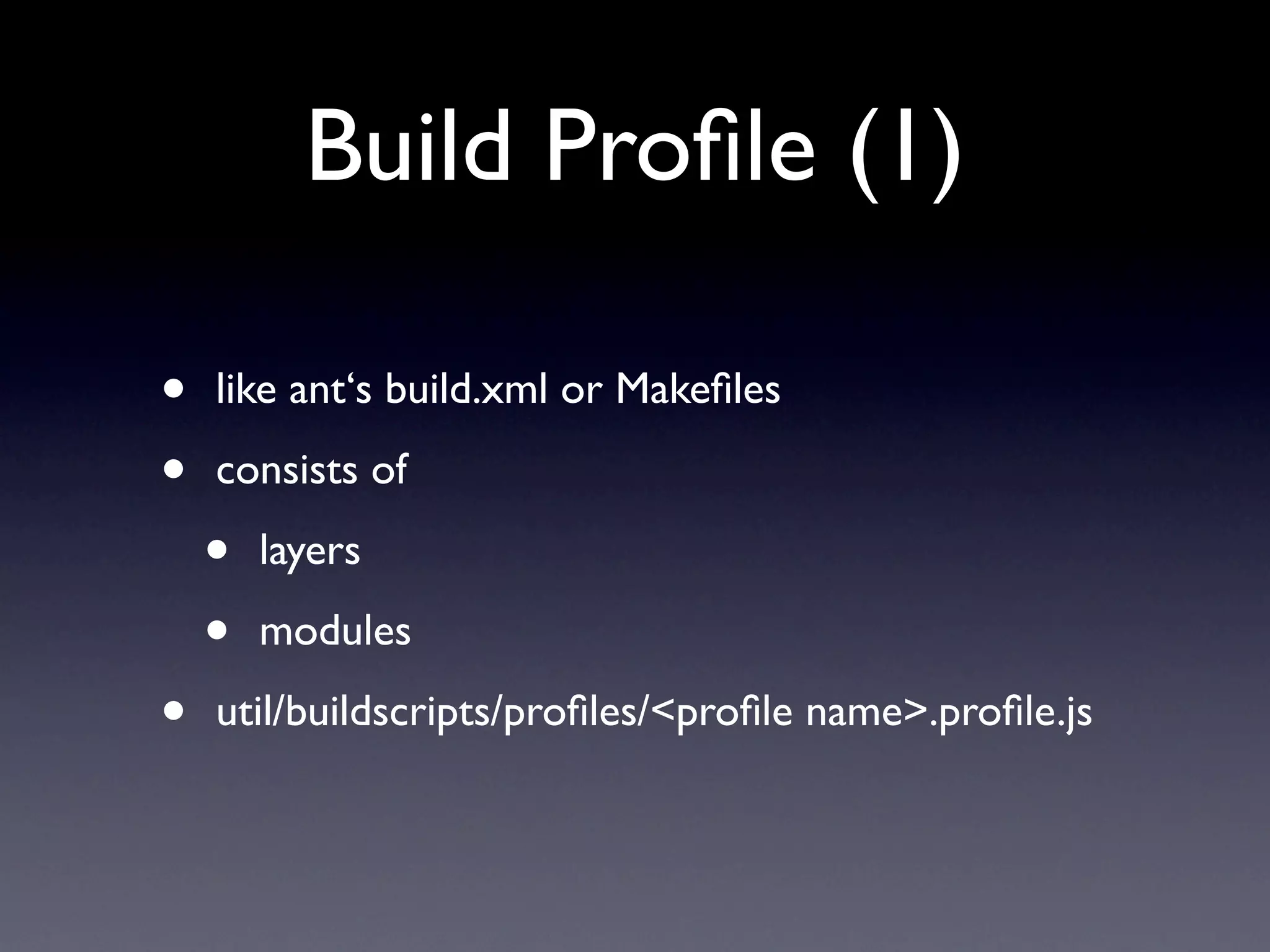 The Dojo Build System | PPT