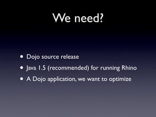 The Dojo Build System | PPT