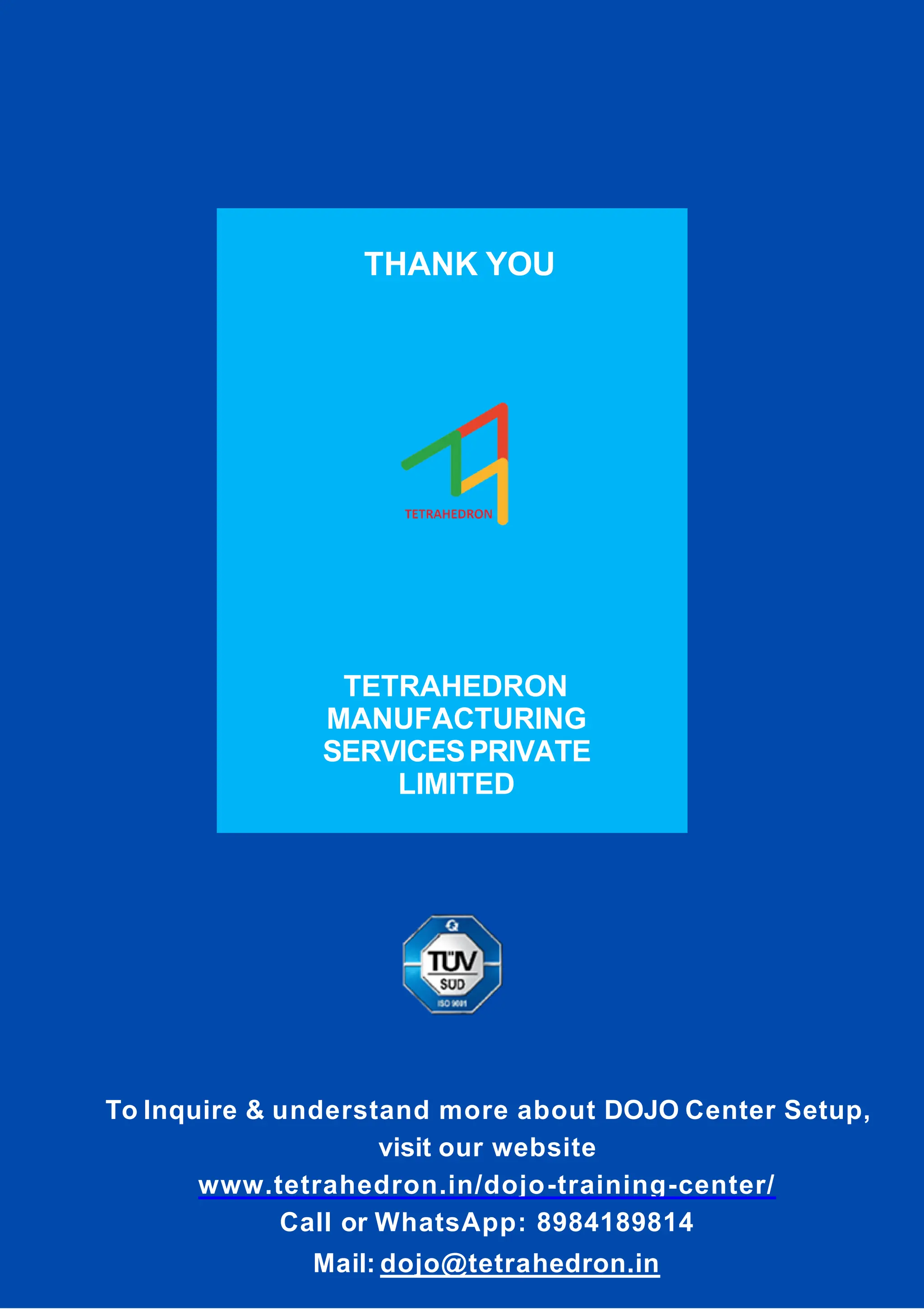 DOJO Training Center - Empowering Workforce Excellence | PDF