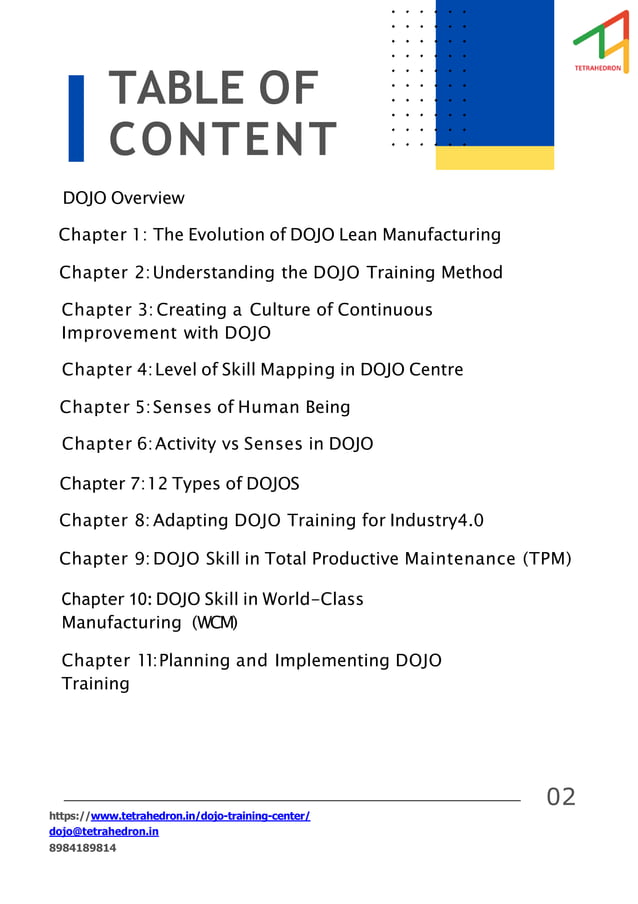 DOJO Training Center - Empowering Workforce Excellence | PDF | Martial ...