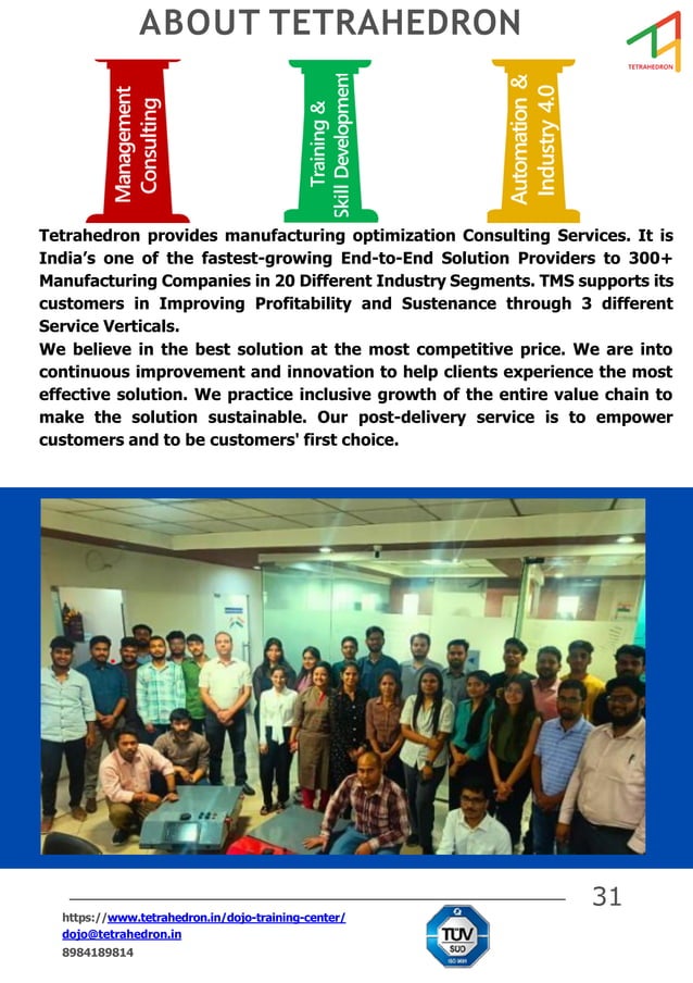 DOJO Training Center - Empowering Workforce Excellence | PDF | Martial ...