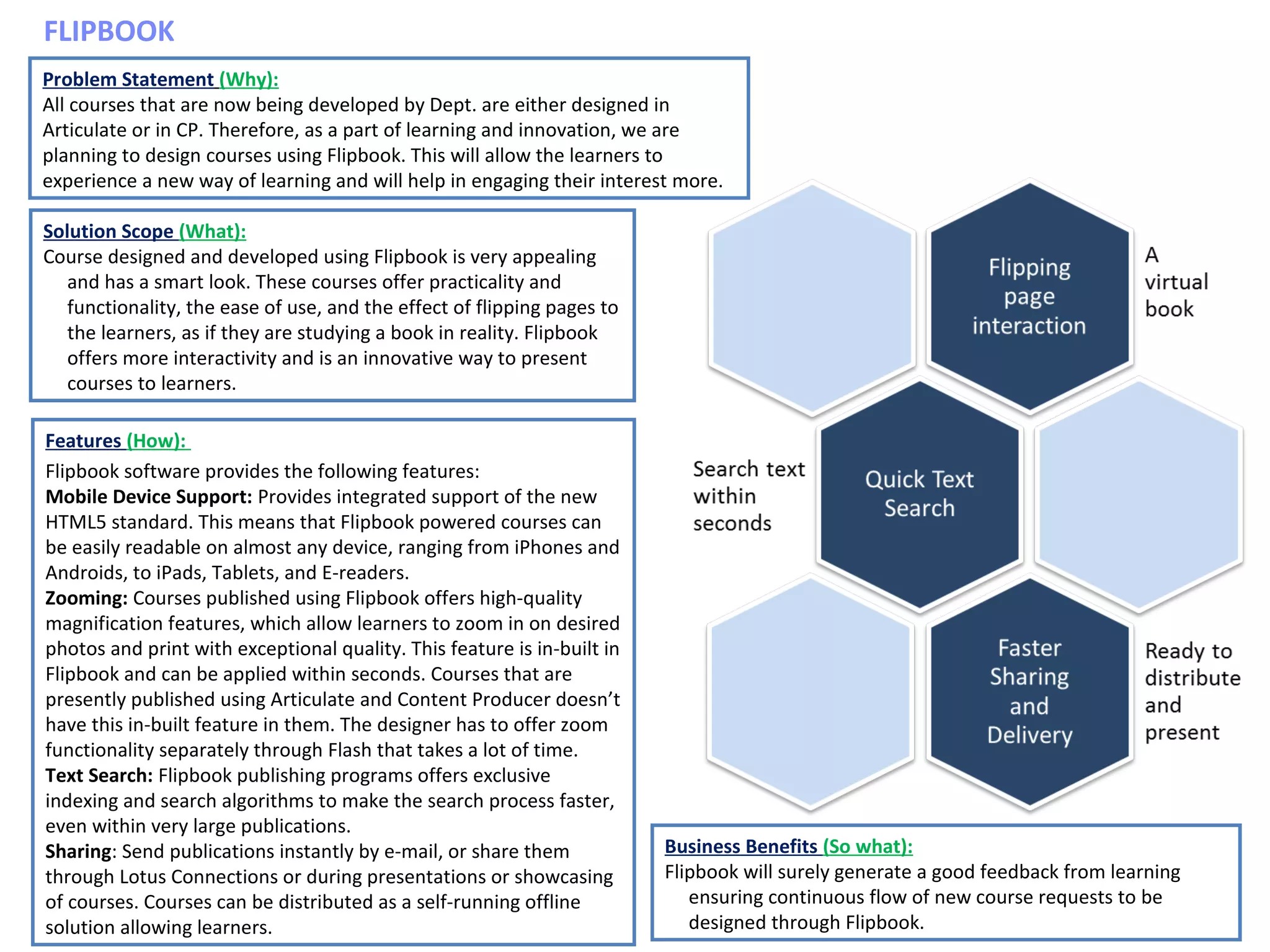 Dojo & flipbook proposal | PPT