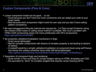 Dojo Toolkit from a Flex developer's perspective | PPT