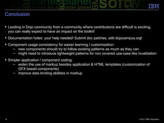 Dojo Toolkit from a Flex developer's perspective | PPT