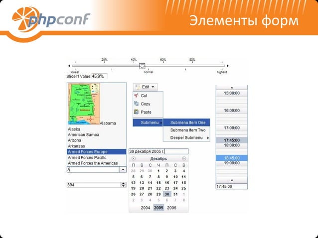 Rich UI on Dojo Toolkit and Zend Framework | PPT | Web Development | Internet