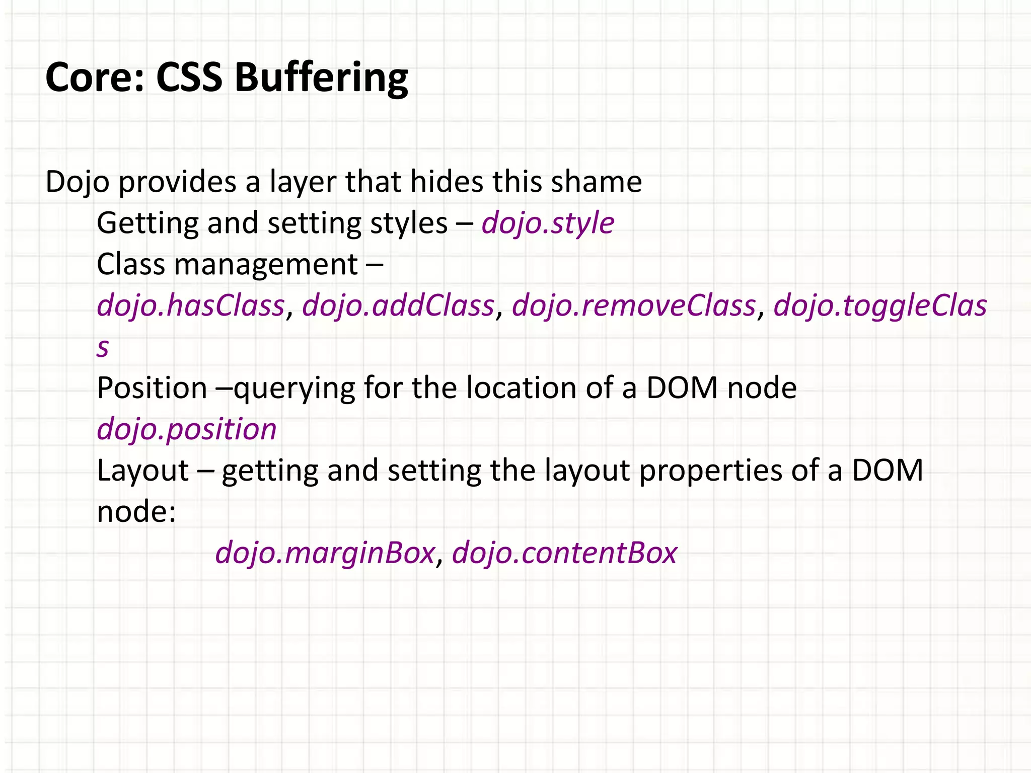Dojo training | PPTX