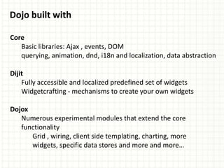 Dojo training | PPTX