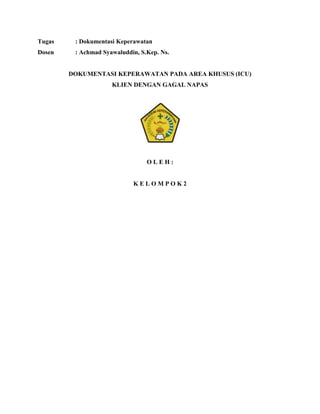 Dok. kep ruang icu AKPER PEMKAB MUNA | PDF